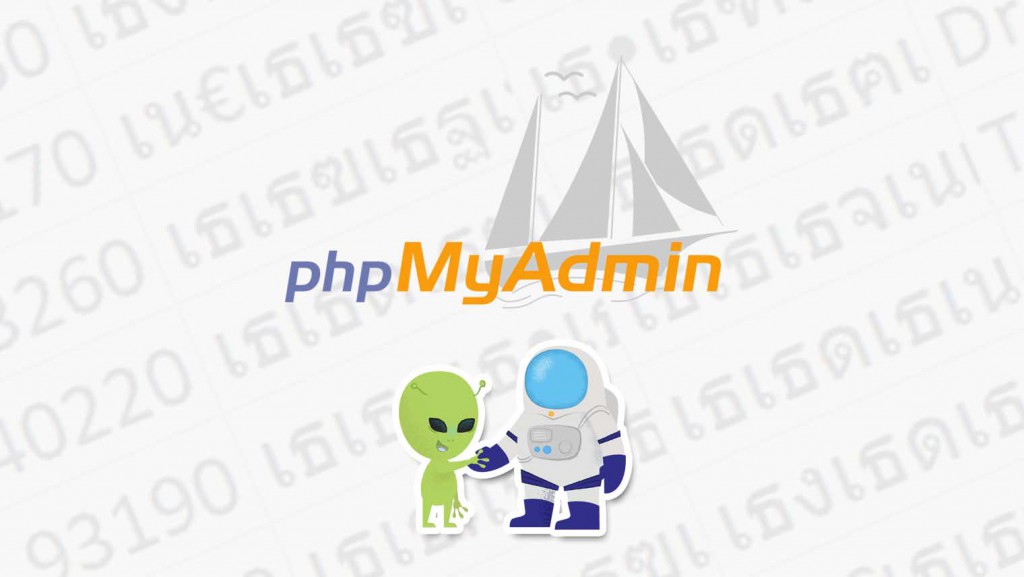 แก้ปัญหา export ภาษาไทยเพี้ยน ของ MySQL ใน phpMyAdmin - KhonKaen Dev